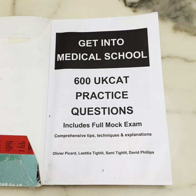 600 UKCAT Practice Questions, Hobbies & Toys, Books & Magazines ...