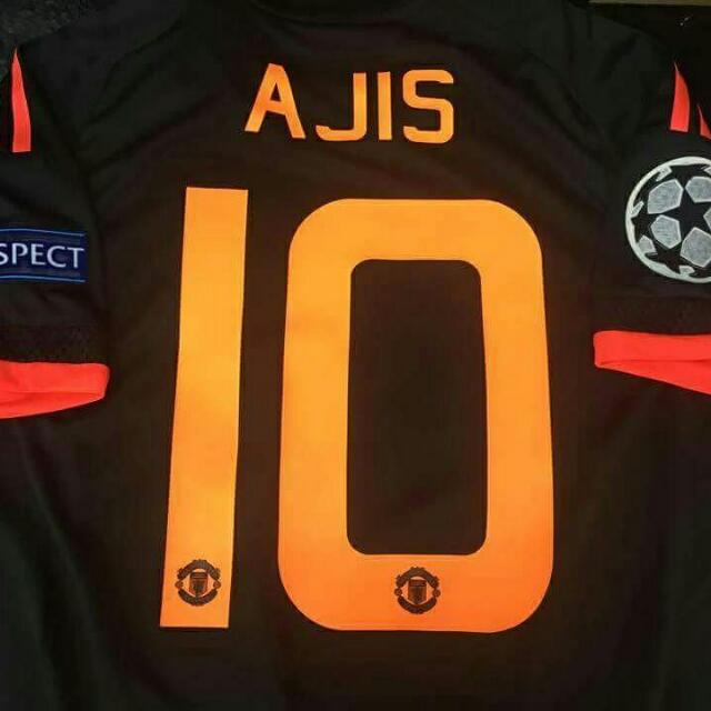 Manchester United Third Kit UCL Set, Sports Equipment, Sports & Games ...