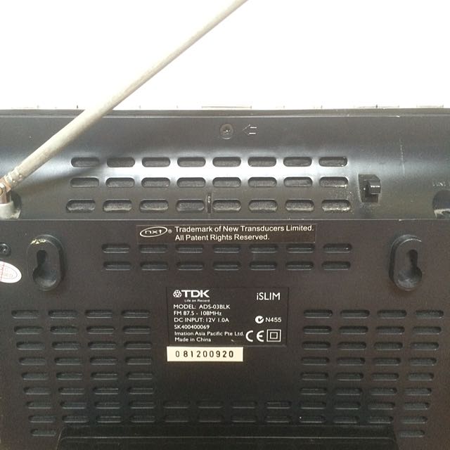 AM/ FM TDK Radio, Furniture & Home Living, Home Decor, Clocks on Carousell