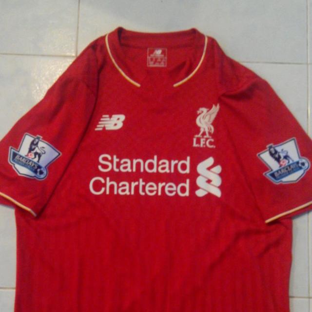 Authentic Original Liverpool Home Jersey, Men's Fashion, Activewear on ...