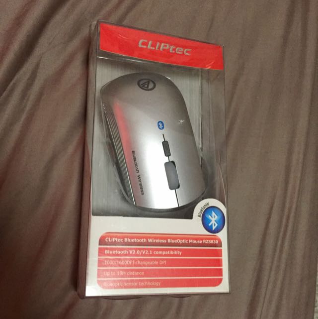 CLIPtec Bluetooth Wireless BlueOptic Mouse RZS830 (reserved), Computers ...