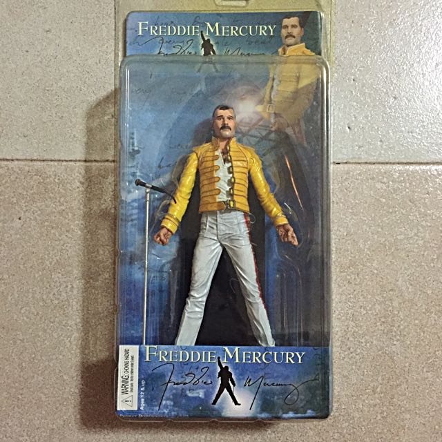 Freddie Mercury Action Figure By Neca MOC RARE!, Hobbies & Toys, Toys ...
