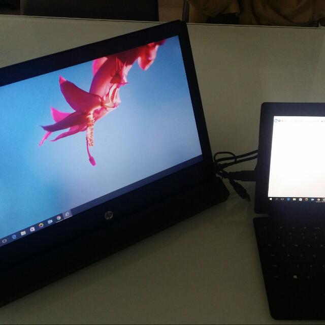 HP U160 15.6-inch Led Backlit Monitor, Health & Nutrition, Health ...