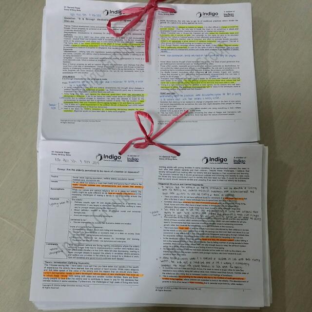 Indigo GP notes, Hobbies & Toys, Books & Magazines, Textbooks on Carousell