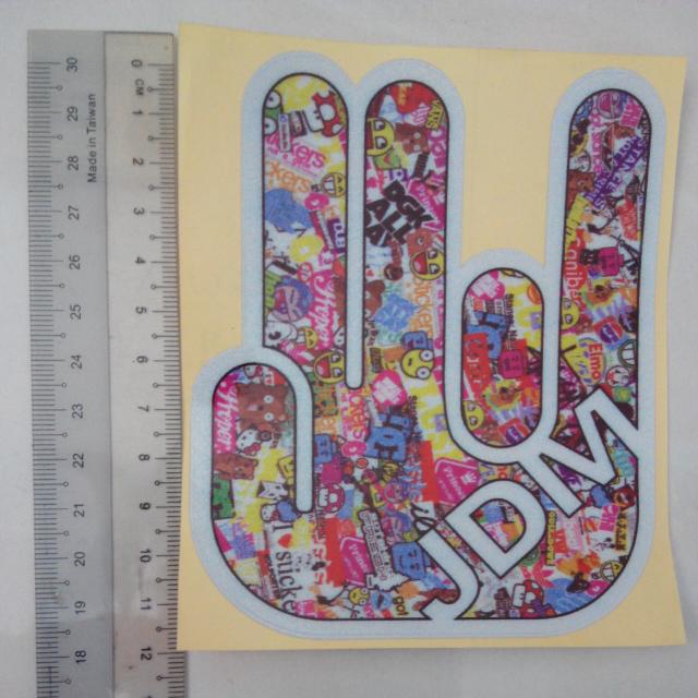 JDM Hand Sticker Bomb Car Decal, Car Accessories, Accessories on Carousell