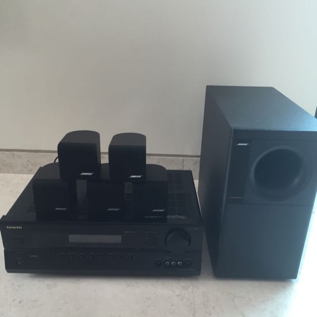Onkyo Receiver & Bose Home Theater Speakers, Computers & Tech, Parts & Accessories, Networking ...
