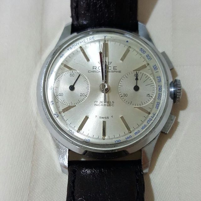 Royce Chronograph Calibre Valjoux 7730 Manual Wind, Luxury, Watches on ...
