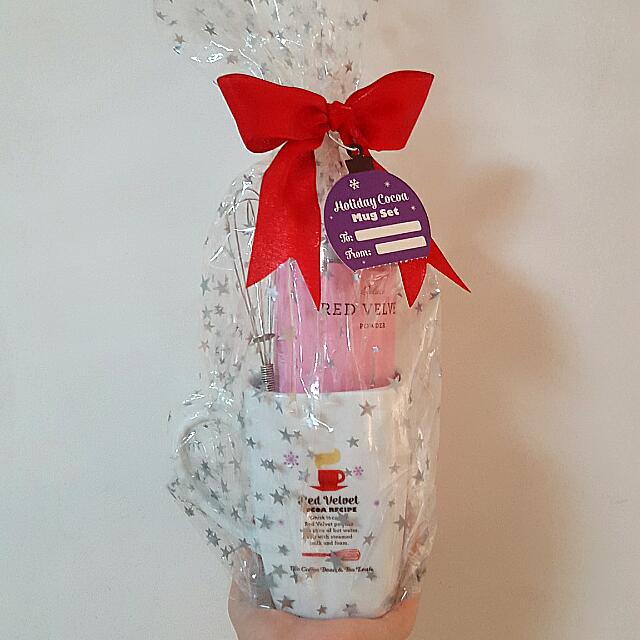 BN CBTL Red Velvet Powder Mug Set, Everything Else on Carousell