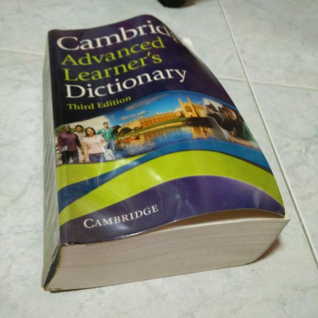 Cambridge Advanced Learner Dictionary 3rd Ed, Hobbies & Toys, Books ...