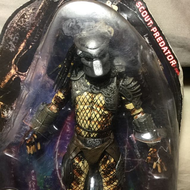 NECA Predator Series 6 Borg Scout Warrior Lost Tribe Predators (Alien ...
