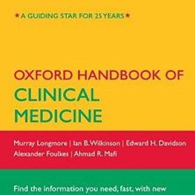 Oxford Handbook Of Clinical Medicine 8th Edition South Asia Edition ...