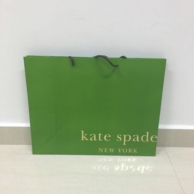 Ted Baker / Kate spade Paper Bag, Luxury, Bags & Wallets on Carousell