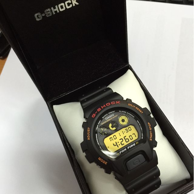 G-SHOCK FOX FIRE LIMITED EDITION DW-6900B-9(Brand New), Health ...