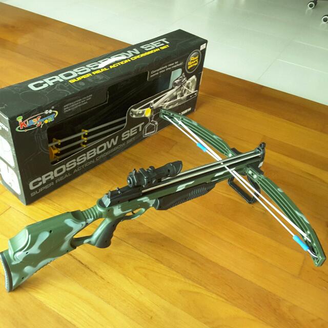 KingSport Military Crossbow Set model 35881H, Hobbies & Toys, Toys ...