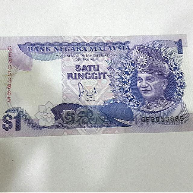 80' OLD RM1.00 NOTE, Hobbies & Toys, Collectibles & Memorabilia ...