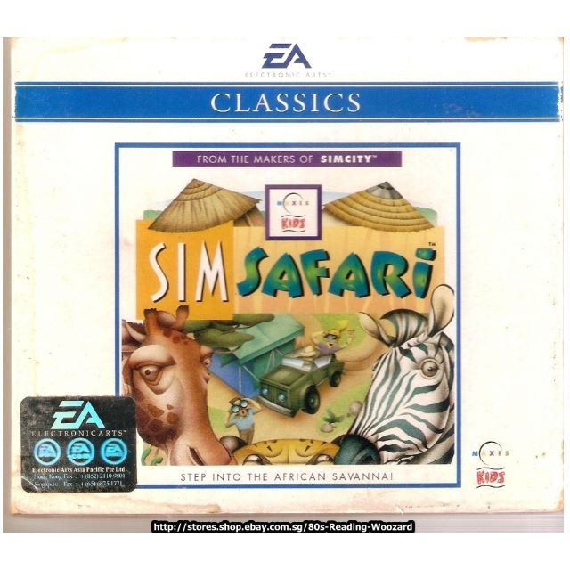 SimSafari PC Game, Video Gaming, Video Games, Others on Carousell