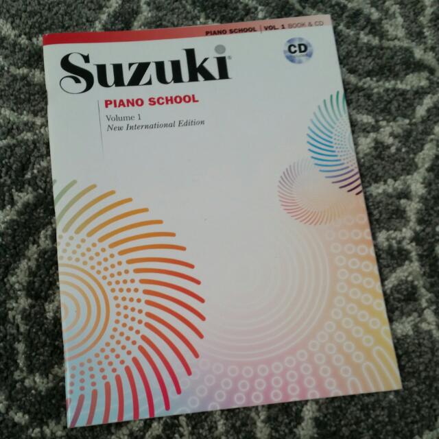 Suzuki Piano Method Book 1, Hobbies & Toys, Music & Media, Music Scores ...