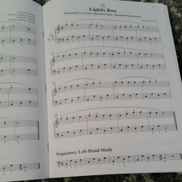 Suzuki Piano Method Book 1, Hobbies & Toys, Music & Media, Music Scores ...