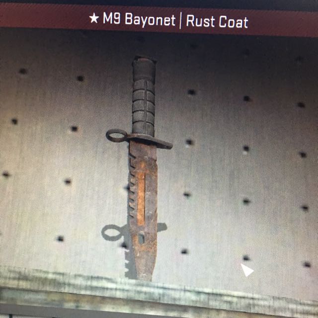 Bayonet Rust Coat Battle Scared $140, Hobbies & Toys, Toys & Games on ...