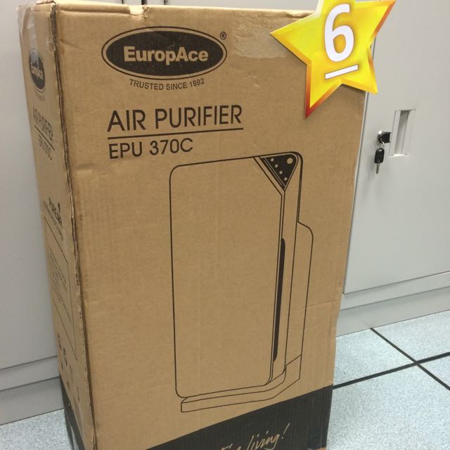 BNIB EuropAce Air purifier (Model Epu 370c), TV & Home Appliances, Air ...