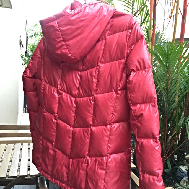 Down Feather Lightweight Jacket With Hoodie Made In Japan, Women's ...