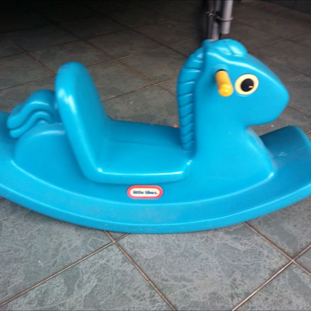 Little Tikes Blue Rocking Horse, Babies & Kids, Infant Playtime on ...