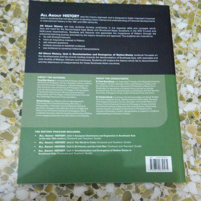 NEW All About HISTORY Unit 4 Decolonisation & Emergence Of Nation ...