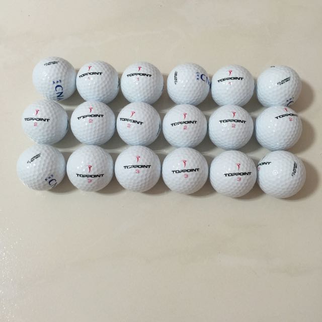 New Golf Ball - Toppoint Classic X, Sports Equipment, Sports & Games ...