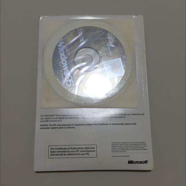 Windows 95 Installation CD and FLOPPY, Computers & Tech, Parts ...