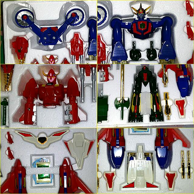 Yutaka Super Getter Robo Go Getta Robot DX Year 1991 Reissue NIB Very ...