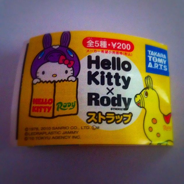 Hello Kitty X Rody - Charms (Full Set Of 5), Hobbies & Toys, Toys & Games on Carousell