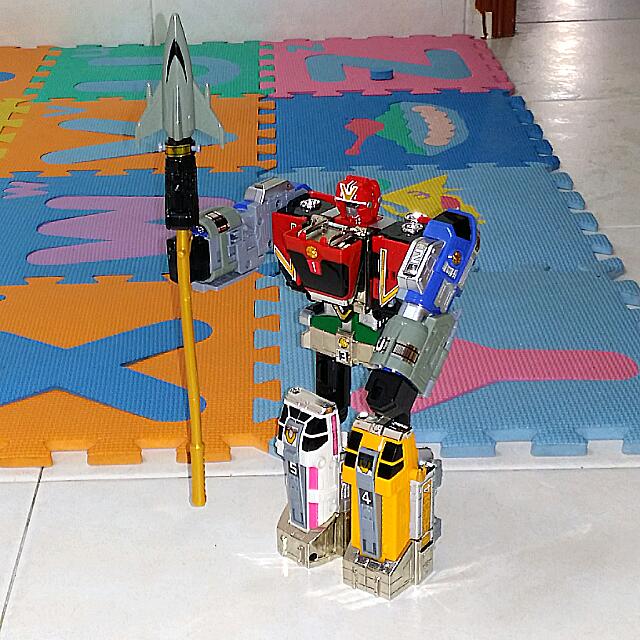 Lightspeed Rescue Victory Mars Omega Megazord Year 1999 Original Bandai ...