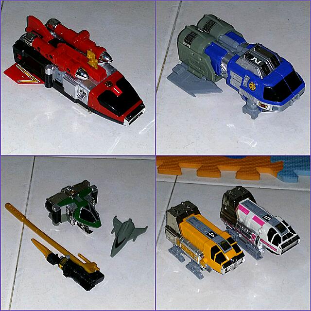 Lightspeed Rescue Victory Mars Omega Megazord Year 1999 Original Bandai ...