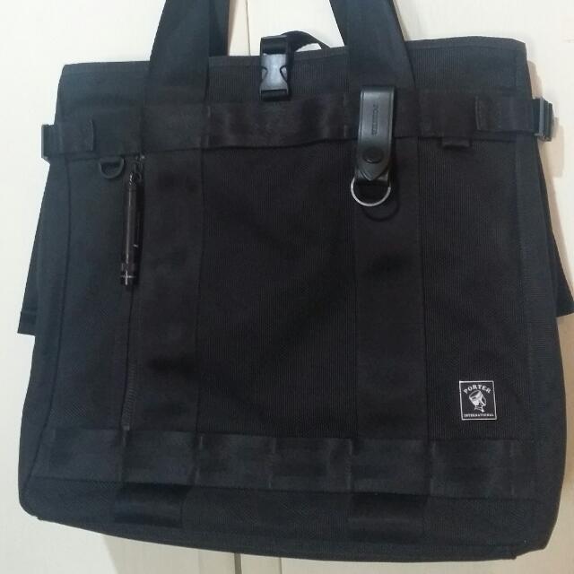 Porter International Tote, Men's Fashion, Bags, Sling Bags on Carousell
