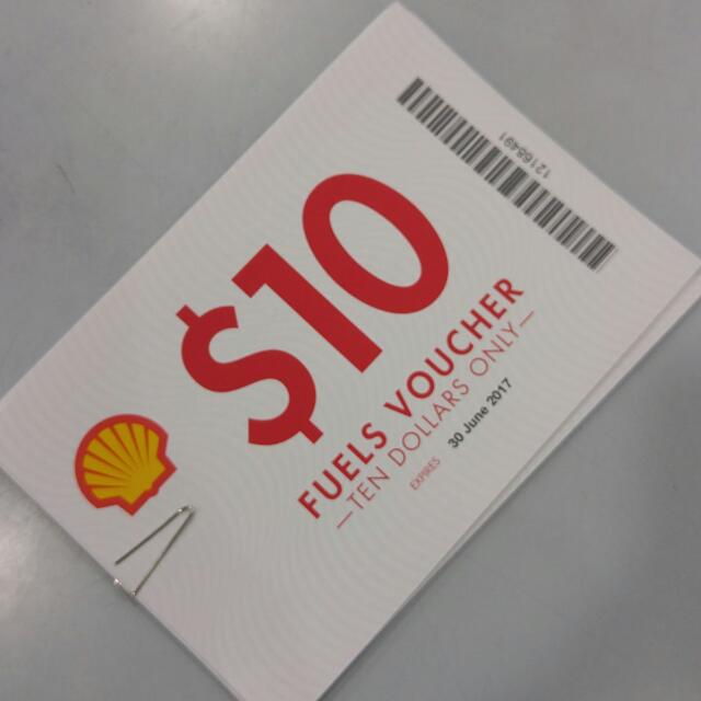 Shell Voucher $100 For $80, Tickets & Vouchers, Vouchers on Carousell