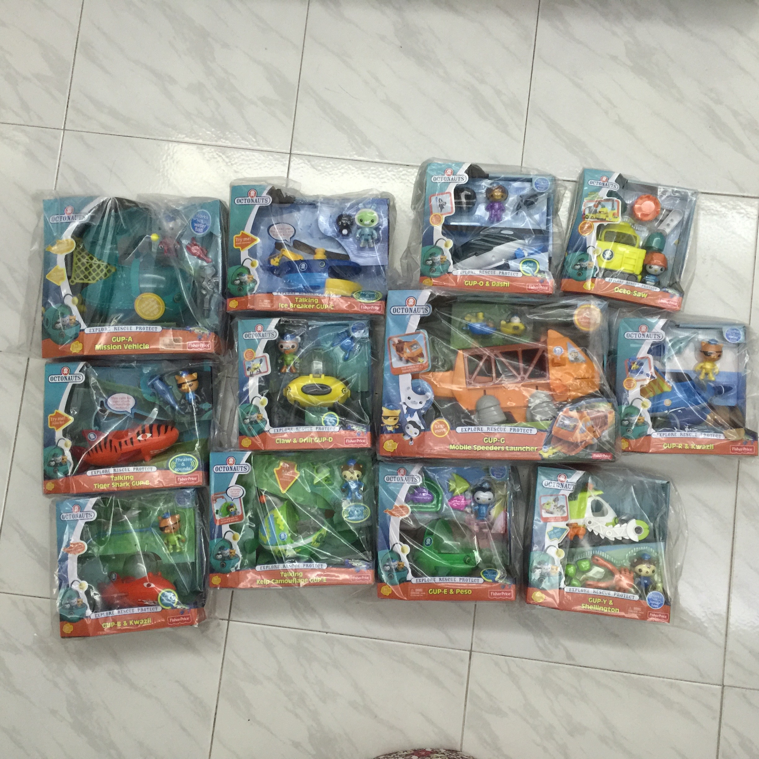 Fisher-Price Octonauts Gup-Y and Shellington, Hobbies & Toys, Toys ...