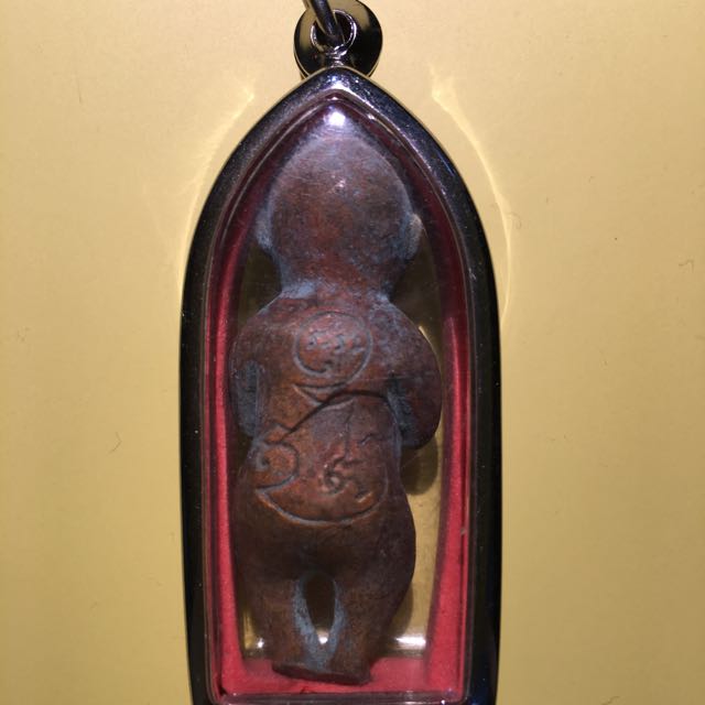 Guman Thong Namkong Noi Amulet, green miraculous underwater mineral By ...