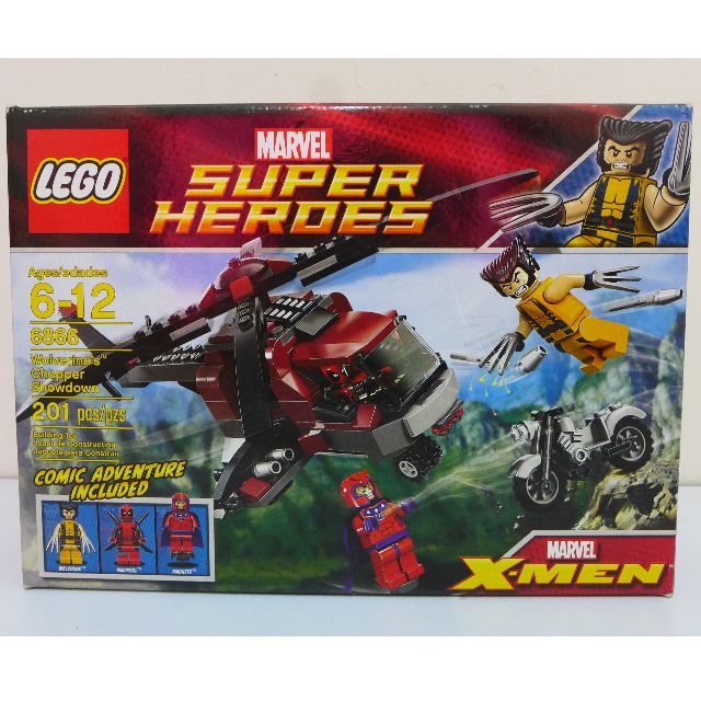 LEGO 6866 Wolverine's Chopper Showdown, Hobbies & Toys, Toys & Games on ...