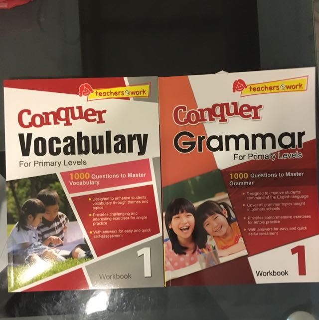 New Primary One Assessment Books (vocabulary And Grammar) Teacher@work ...