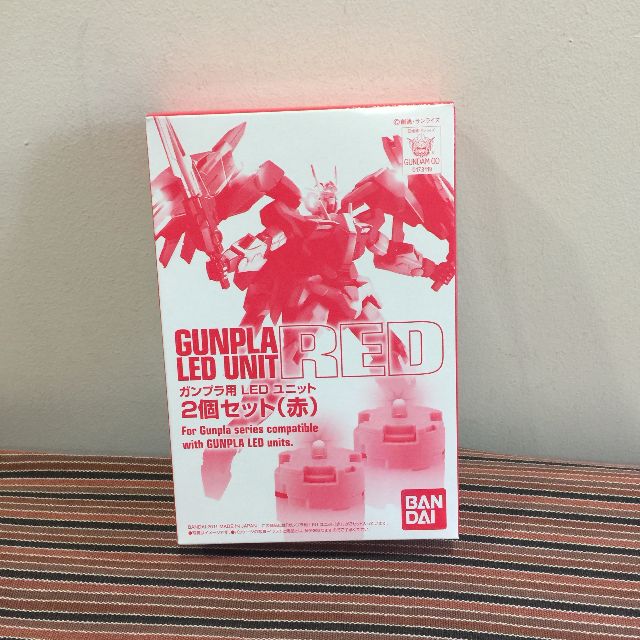 P-Bandai: Gunpla LED Unit Red (Set of 2), Hobbies & Toys, Toys & Games ...