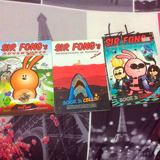 Sir Fong's Adventures In Science By Otto Fong (book 2,3&4) Storybook ...