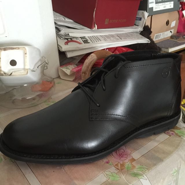 Timberland Mid-cut Working Leather Shoes, Men's Fashion, Footwear ...