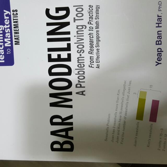 Bar Modeling A Problem Solving Tool Hobbies And Toys Stationery