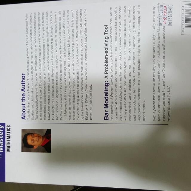 Bar Modeling (A Problem-solving Tool), Hobbies & Toys, Stationery ...