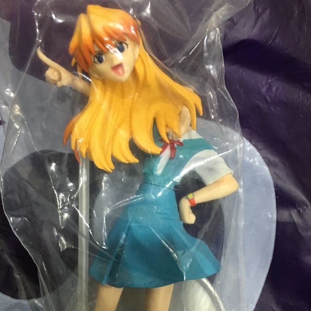 Asuka Evangelion Japanese High School Student Girl Figure, Hobbies ...