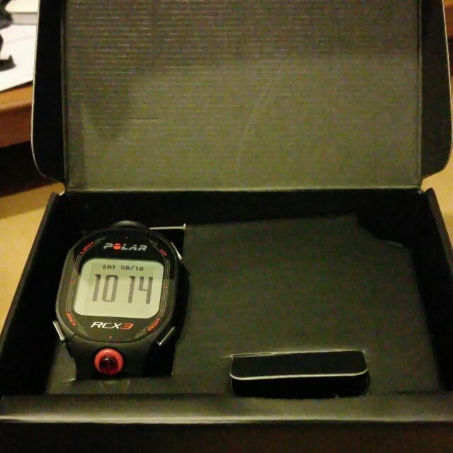 Polar Watch RCX3 With HEART RATE MONITOR, Health & Nutrition, Health ...