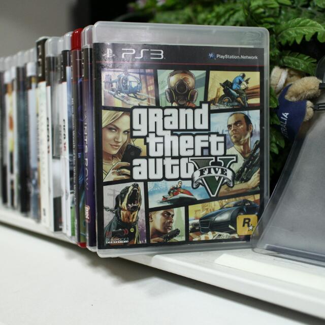PS3: GTA V, GRAND THEFT AUTO FIVE, Hobbies & Toys, Toys & Games on ...
