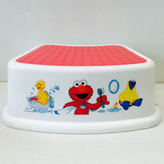 Sesame Street Step Stool, Babies & Kids, Baby Nursery & Kids Furniture ...