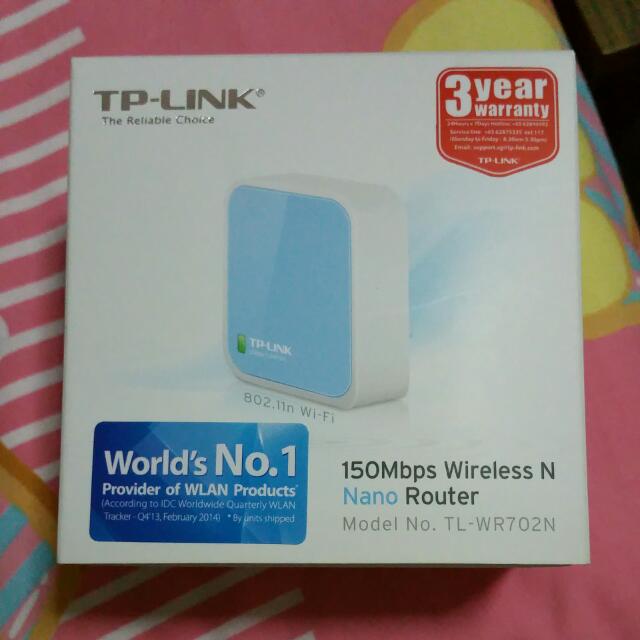 TP-LINK (150Mbps Wireless N Nano Router, Computers & Tech, Parts ...