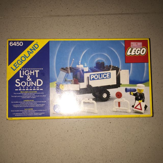 Used Lego 6450 Town Classic Mobile Police Light Truck Light N Sound Vintage, Hobbies & Toys ...